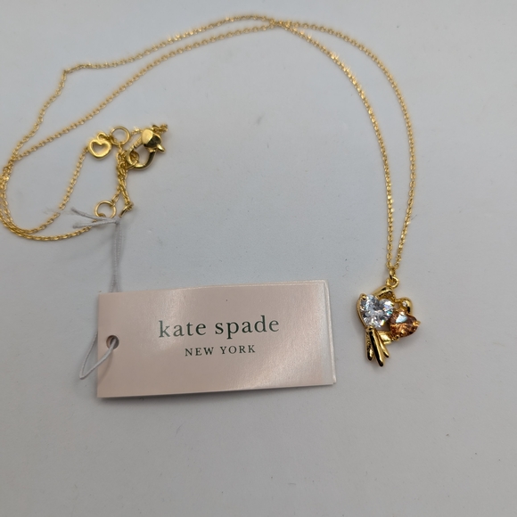 kate spade | Jewelry | Kate Spade Love Birds Necklace | Poshmark